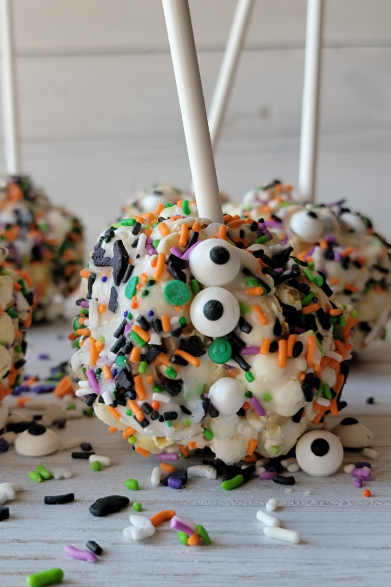Popcorn Balls on Sticks - | Bakersbeans (Wanda Baker)