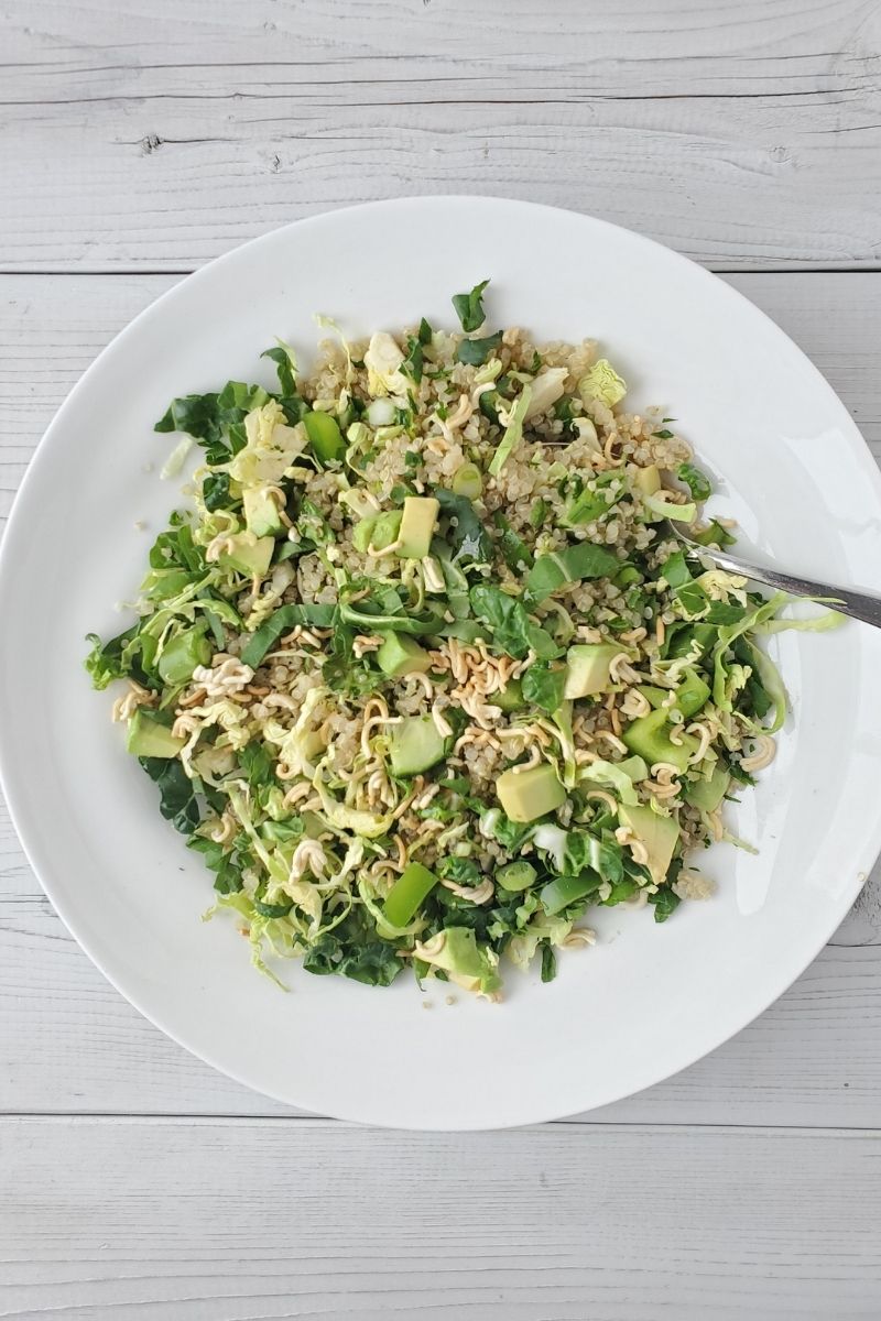 Green Quinoa Salad - | Bakersbeans (Wanda Baker)