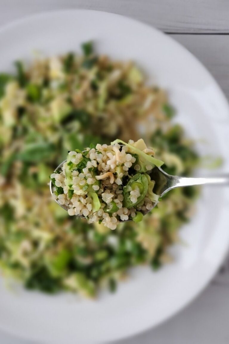 Green Quinoa Salad - | Bakersbeans (Wanda Baker)