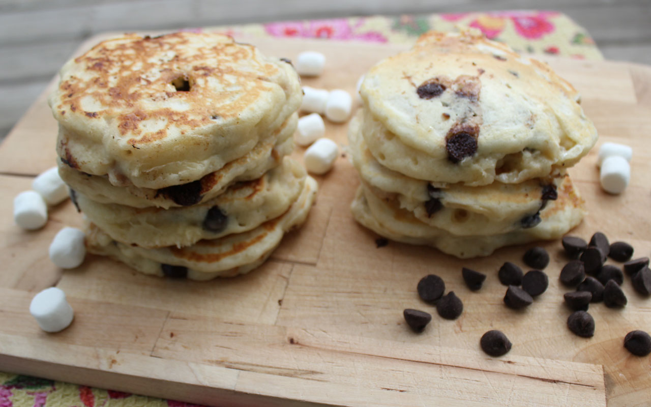 S'mores Pancakes - | Bakersbeans (Wanda Baker)