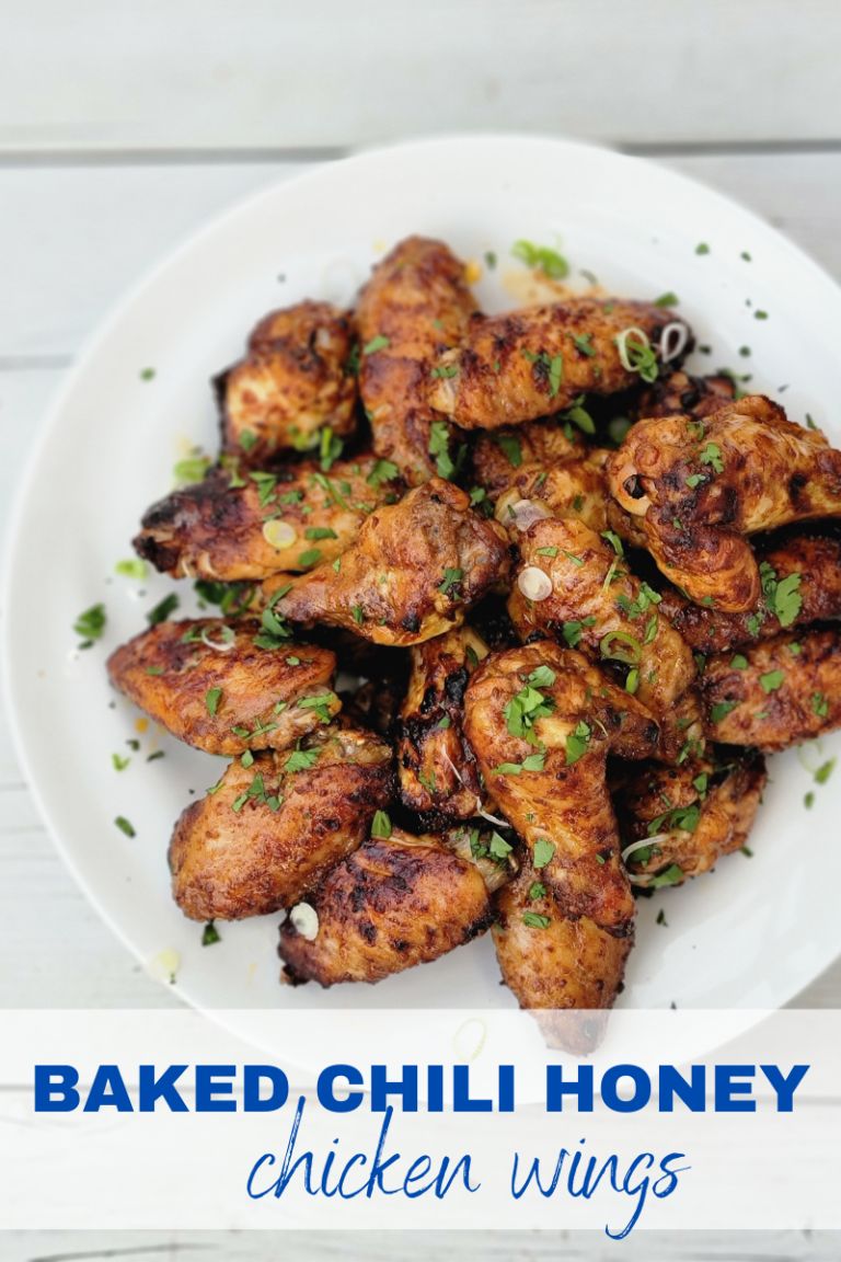 Baked Chili Honey Chicken Wings