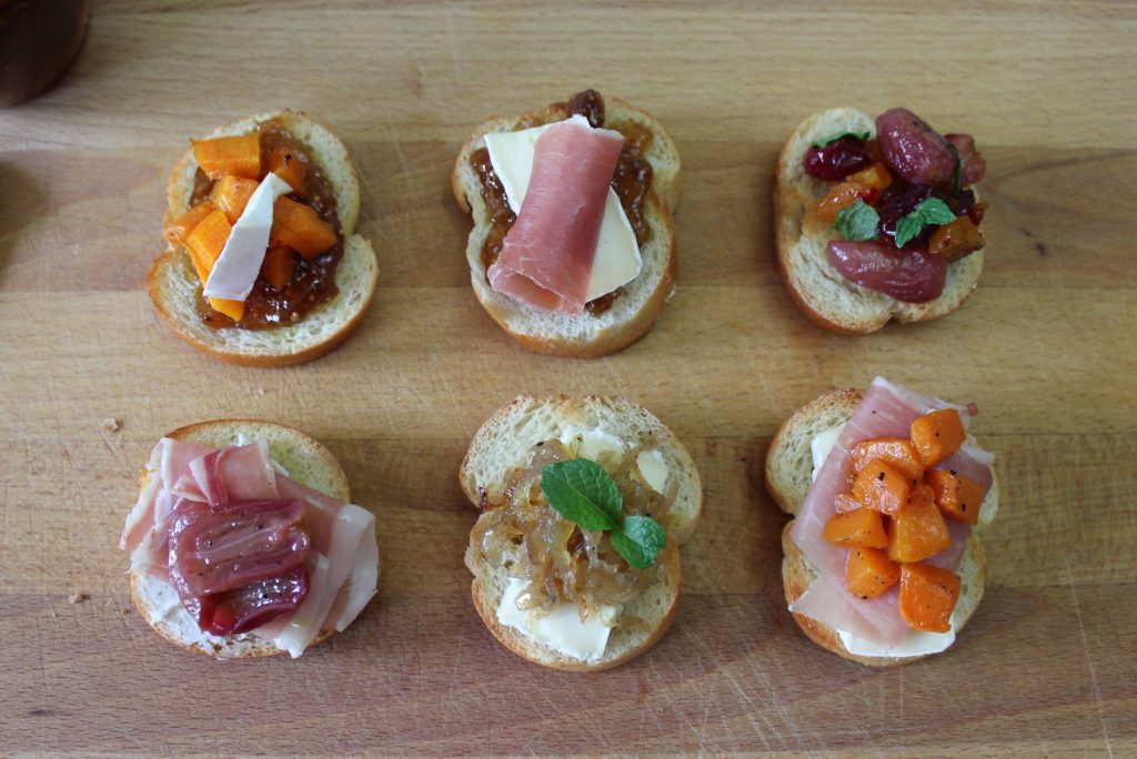 Fall Canapes