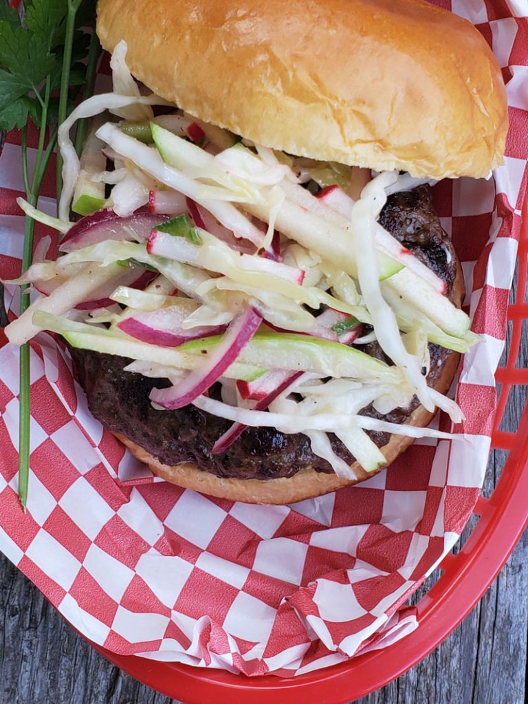 Cheese Stuffed Burger