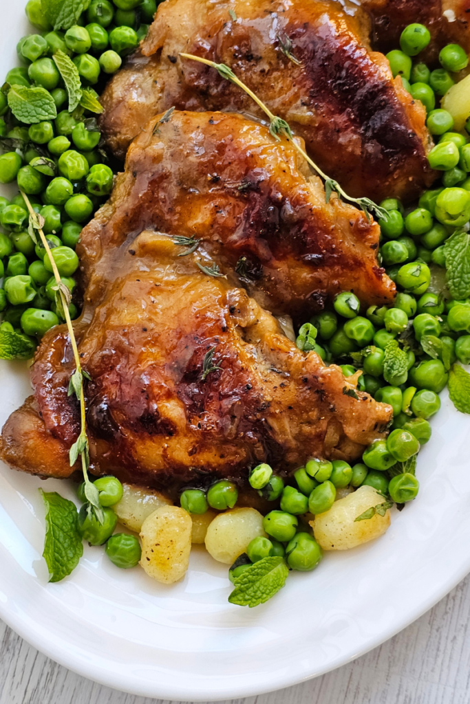 Honey Mustard Chicken Thighs - | Bakersbeans (Wanda Baker)
